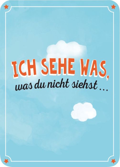 Ich sehe was, was du nicht siehst | 090154